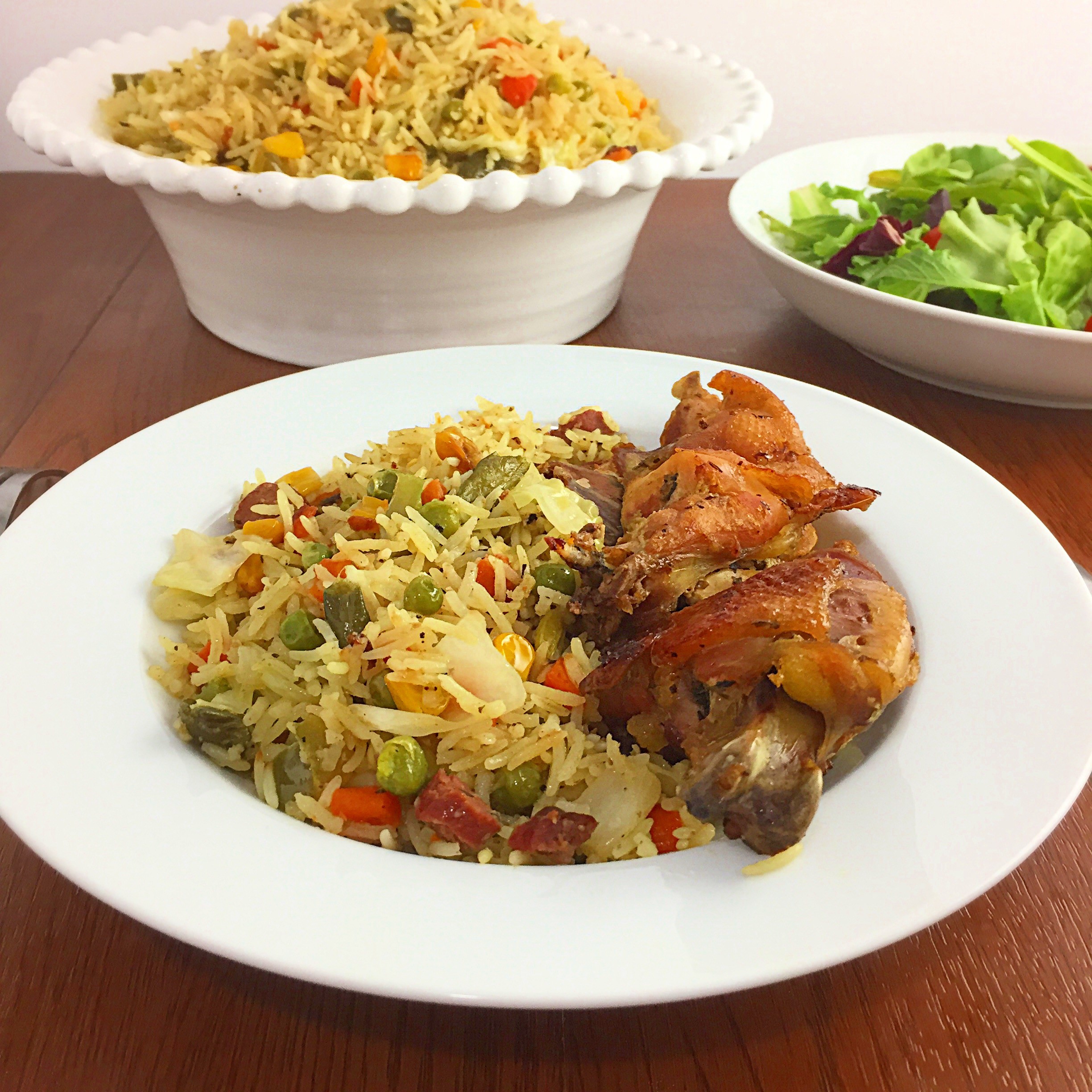 The best Nigerian Coconut Fried Rice Recipe - My Diaspora Kitchen