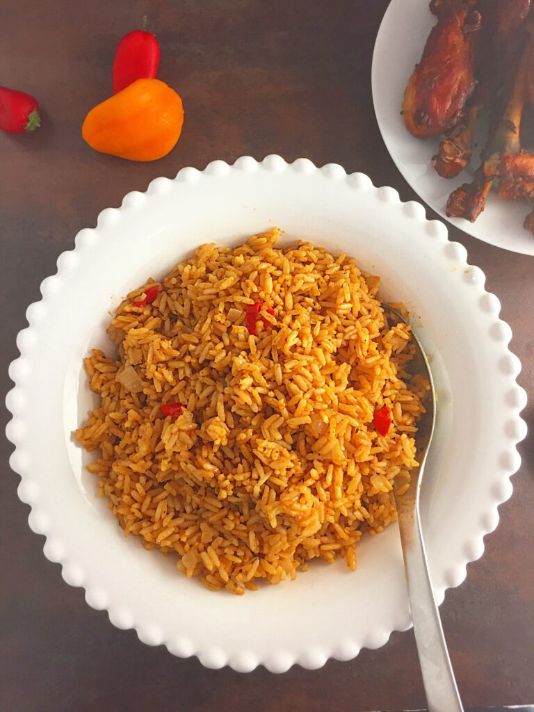 Easy Jollof Rice Recipe Hack - My Diaspora Kitchen
