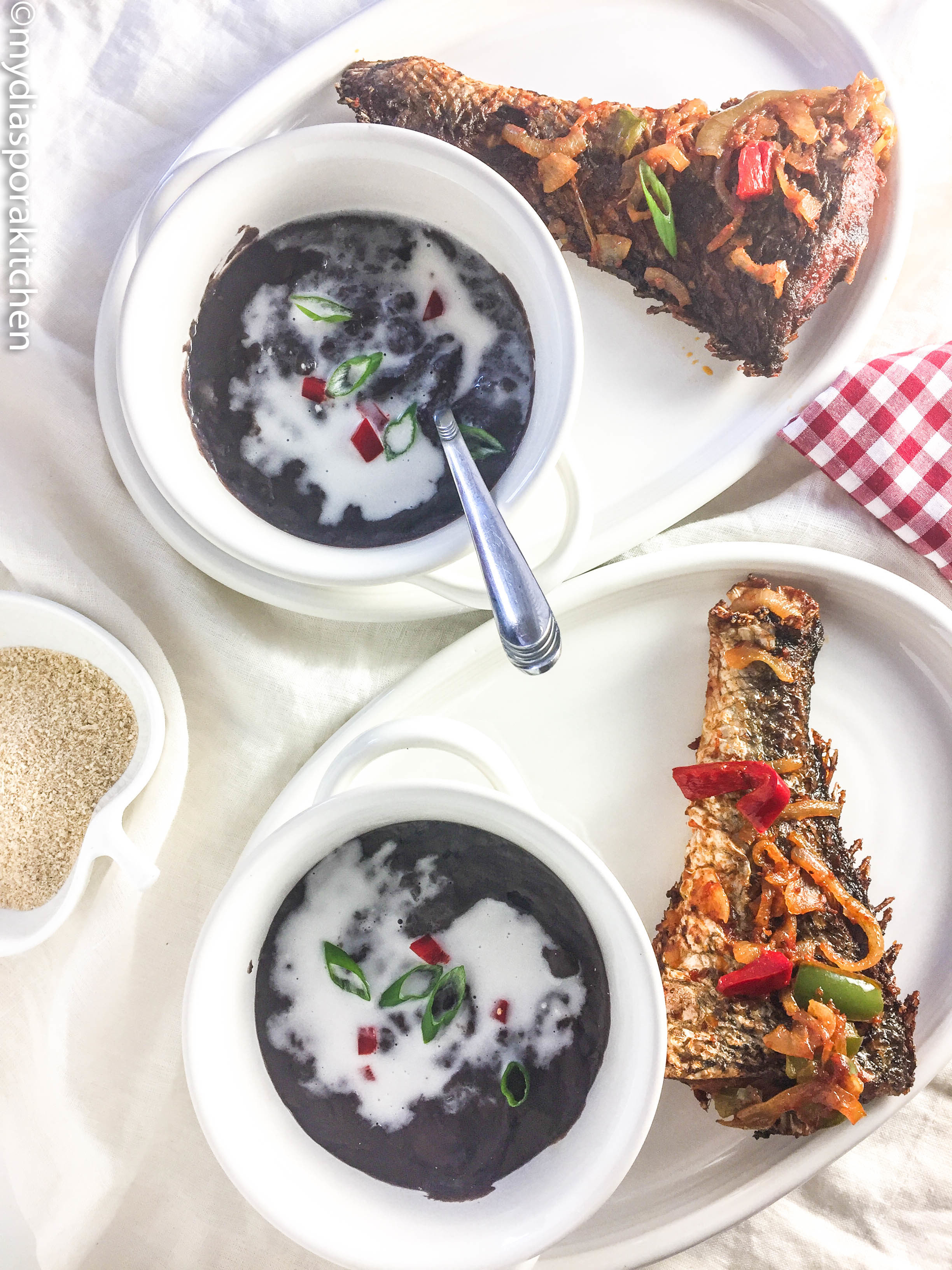 Slow cooker black bean soup: Frejon - My Diaspora Kitchen
