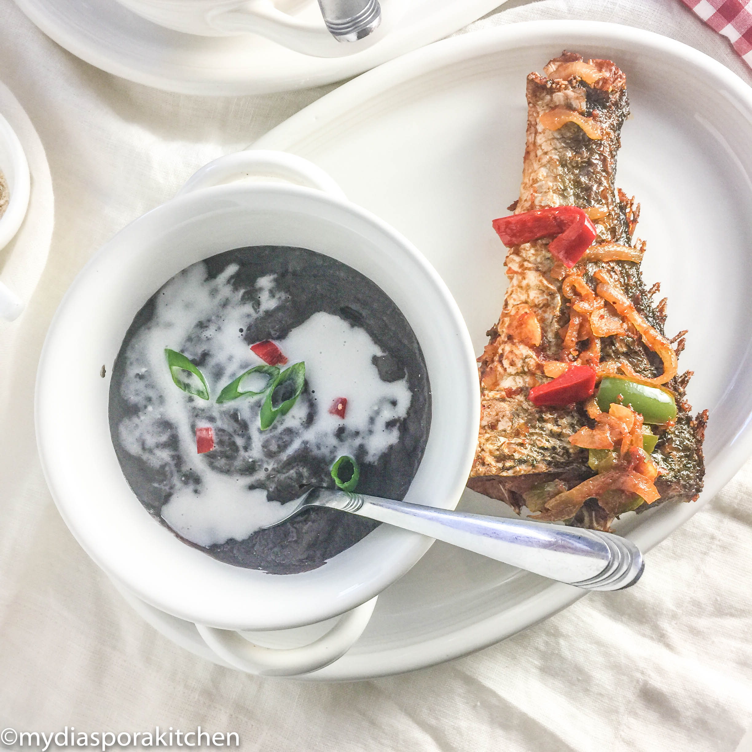 Slow cooker black bean soup: Frejon - My Diaspora Kitchen