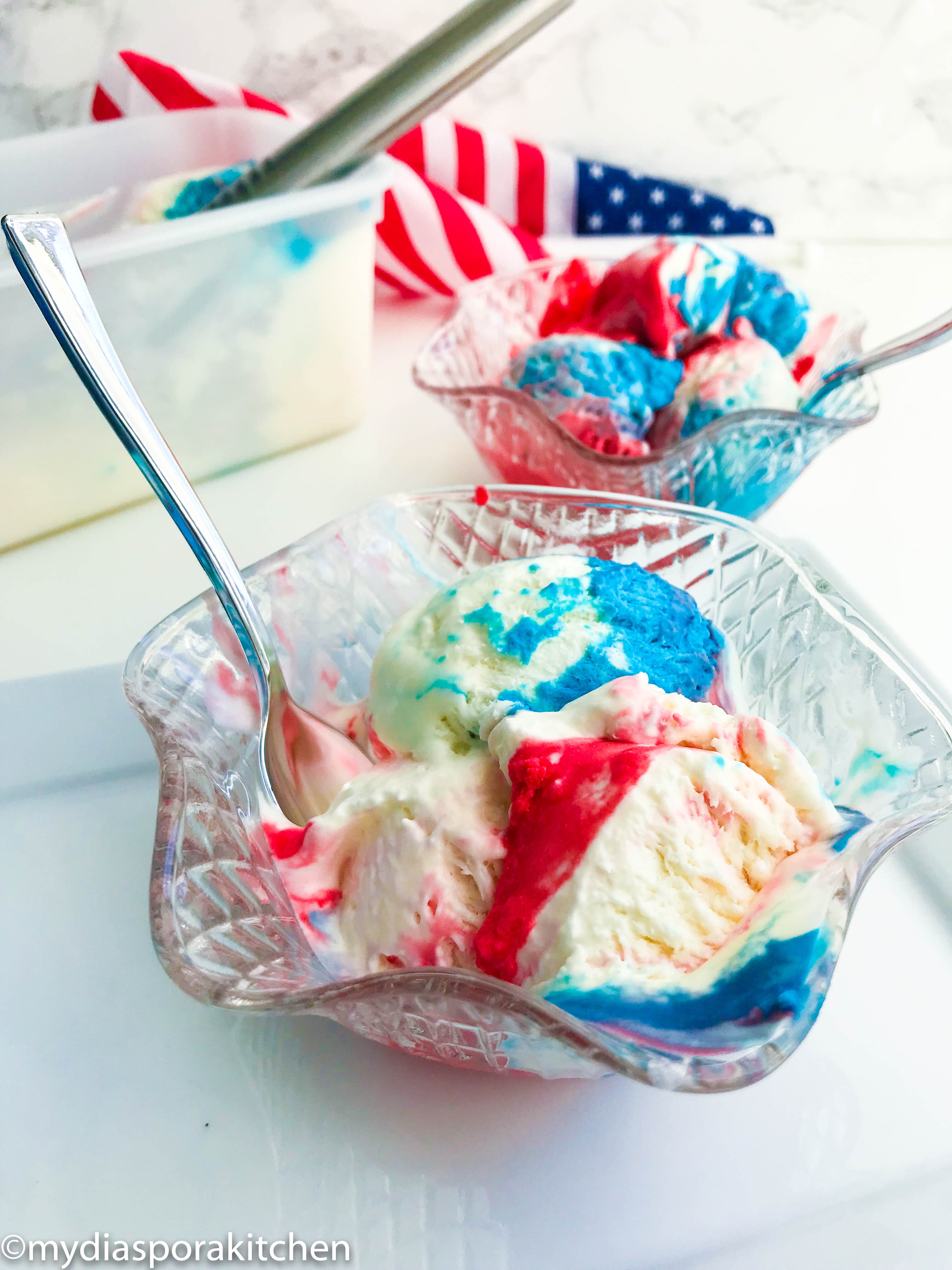Super Easy Marble Ice creami - My Diaspora Kitchen