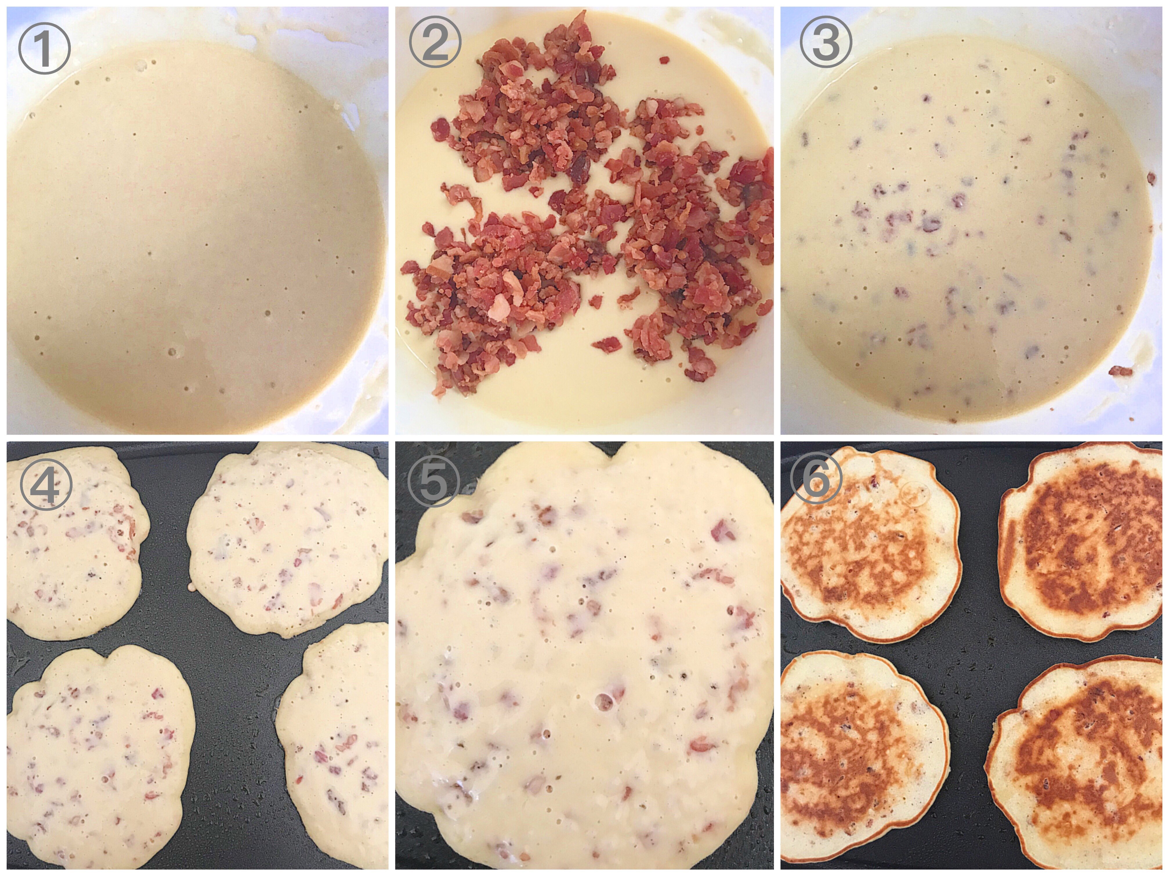 Bacon Pancakes | Breakfast Delight - My Diaspora Kitchen
