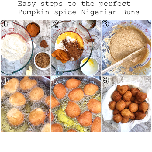 Soft Pumpkin Spice Nigerian Buns - My Diaspora Kitchen