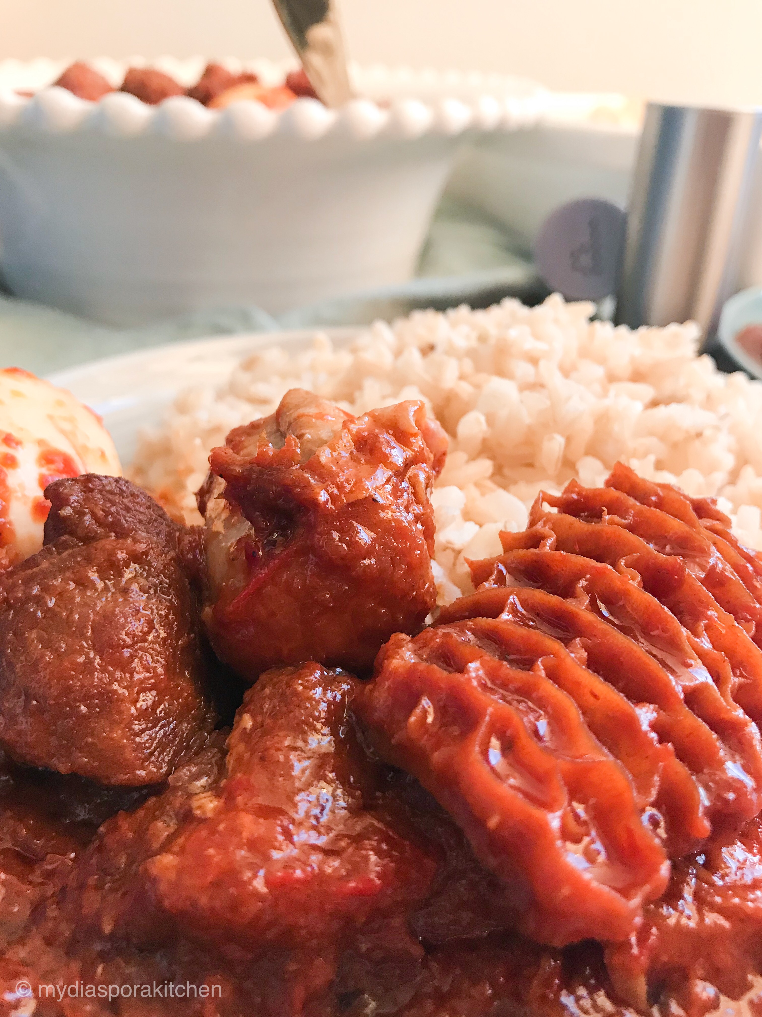 The Real Ofada Stew Recipe - My Diaspora Kitchen