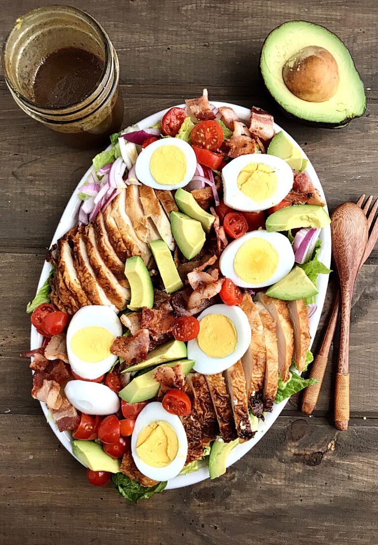 Easy Cobb Salad Recipe - My Diaspora Kitchen