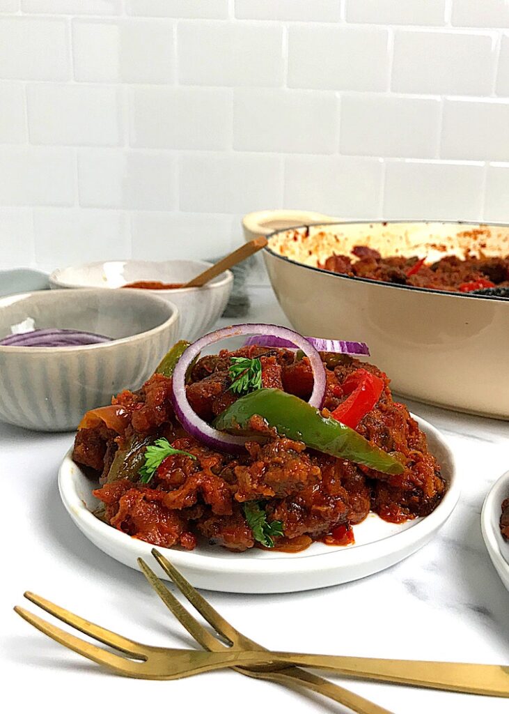 Gizdodo (Peppered gizzard and plantain) - My Diaspora Kitchen