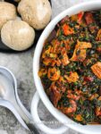 Efo riro (Nigerian Spinach stew recipe) - My Diaspora Kitchen
