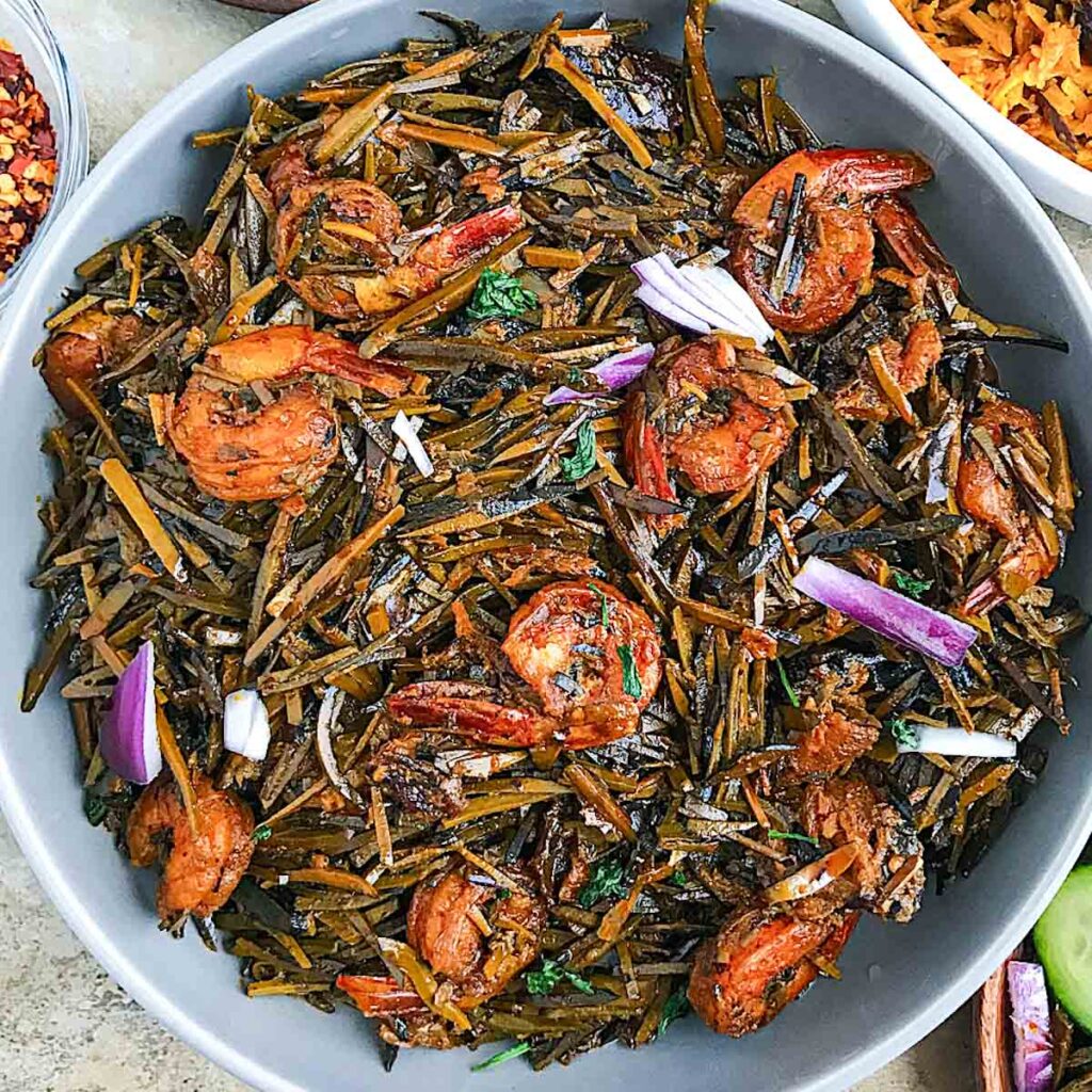 Ugba (African oil bean salad) - My Diaspora Kitchen