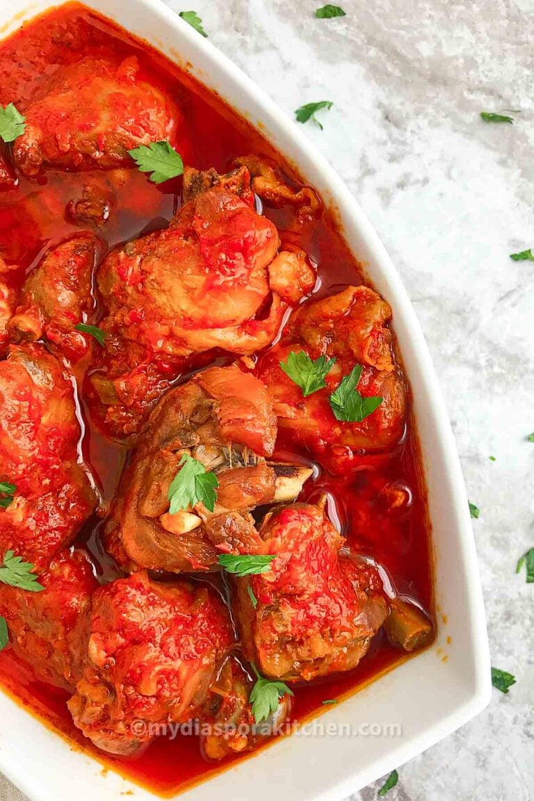 Nigerian chicken stew - My Diaspora Kitchen