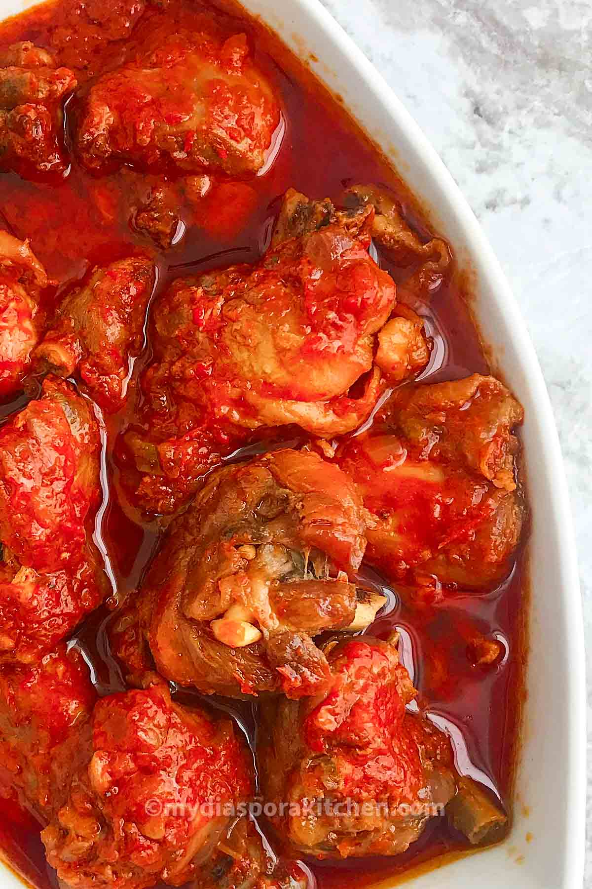 Nigerian chicken stew - My Diaspora Kitchen