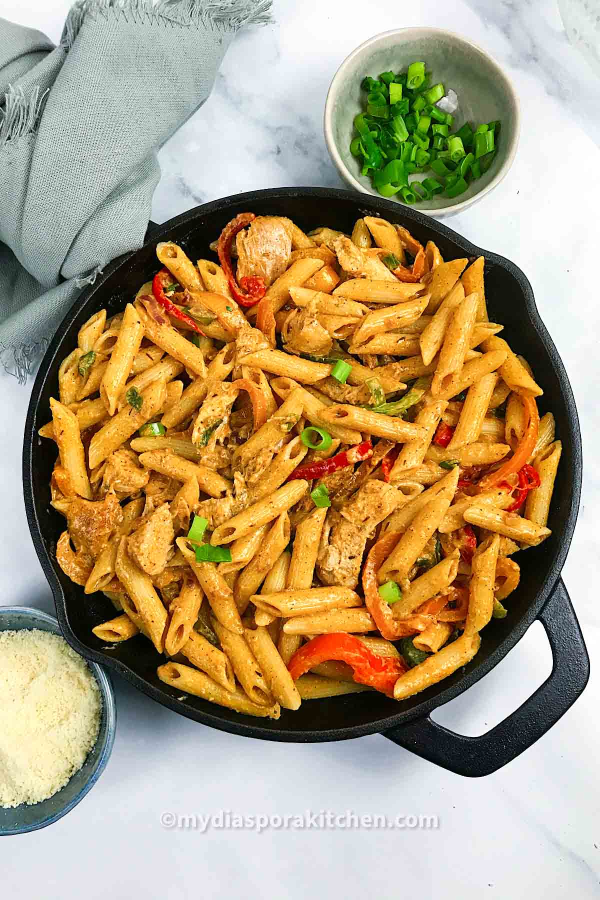 Jamaican Rasta pasta recipe - My Diaspora Kitchen