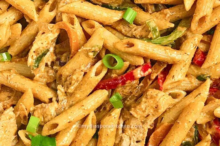 Jamaican Rasta pasta recipe - My Diaspora Kitchen